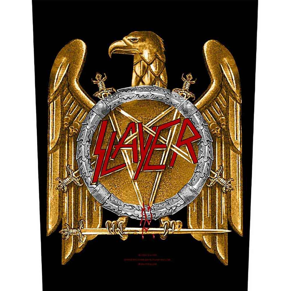 Slayer Back Patch: Golden Eagle | Planet Merch – Planet Merch®